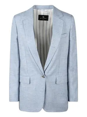 ETRO Etro Speckled Buttoned Blazer