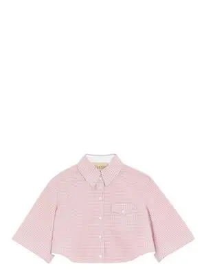 Valentino Garavani Checked Shirt - Pink