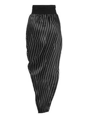 RICK OWENS Rick Owens Striped Satin Bodycon Skirt