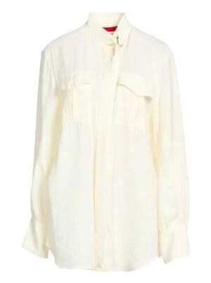 MAXCO. Max&co. Safari Shirt - White