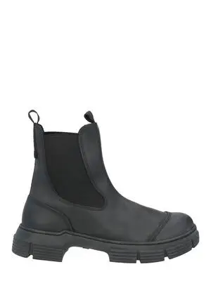 GANNI Chelsea Boots - Black