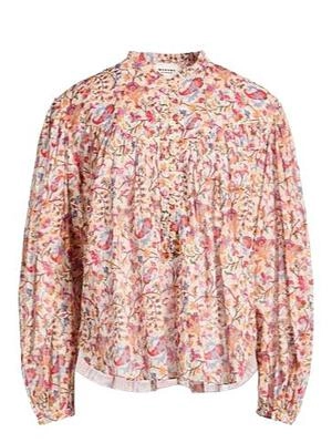 ISABEL MARANT ÉTOILE Isabel Marant Etoile Floral Print Bohemian Blouse