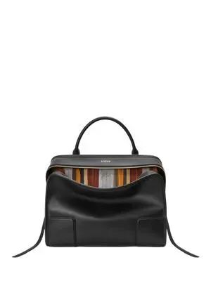 Loewe Loewe Large Skived Amazona 180 Bag In Soft Calfskin Multicolored/black