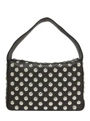 Khaite Studded Shoulder Bag - Black