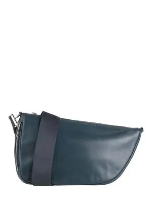 Burberry Leather Crossbody Bag - Blue
