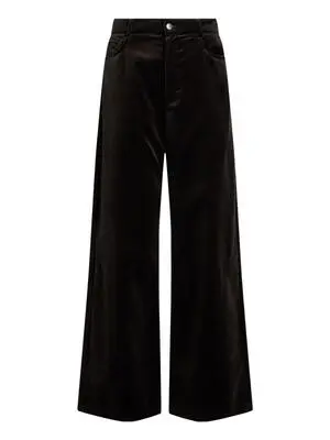 MAX MARA Max Mara Loose-Fit Velvet Trousers