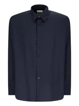 PT TORINO Virgin Wool Shirt - Blue