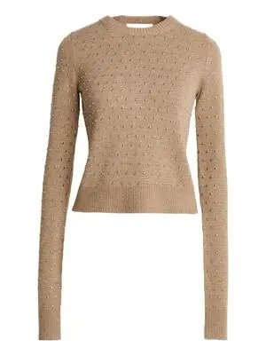 SPORTMAX Sportmax Lightweight Knit Sweater With Stud Embellishments