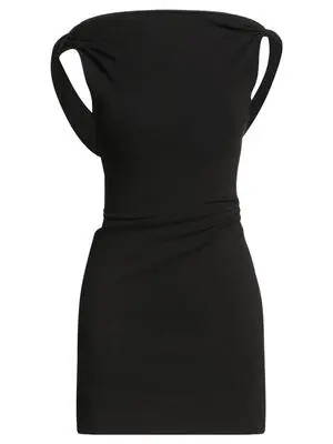 Jacquemus Slim-fit Sleeveless Scoop Neck Dress - Black