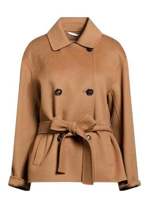 Max Mara Double-breasted Wool Coat - Brown