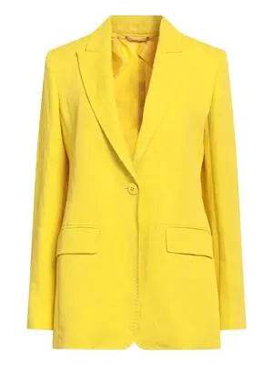 Max Mara Single-breasted Blazer - Yellow
