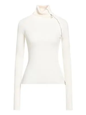 SPORTMAX Sportmax Lightweight Knit Turtleneck With Zip Detail