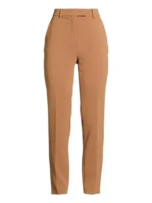 Max Mara Tapered Crepe Trousers - Camel
