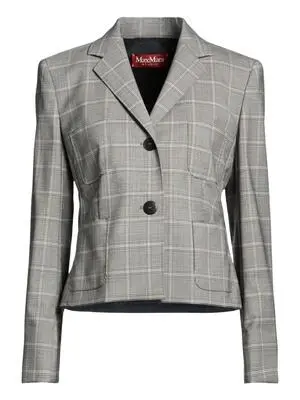 Max Mara Single-breasted Blazer - Grey