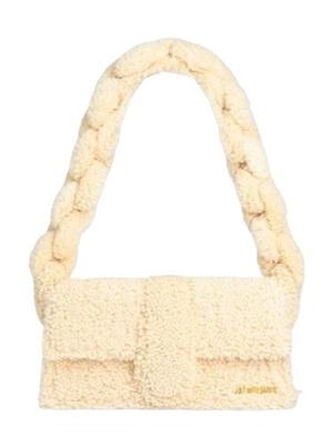 Jacquemus Medium Wool Flap Bag - Beige