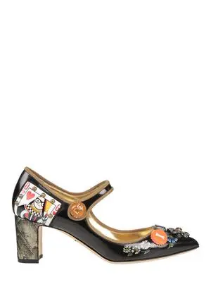 DOLCE & GABBANA Dolce & Gabbana Embellished Mary Jane Pumps