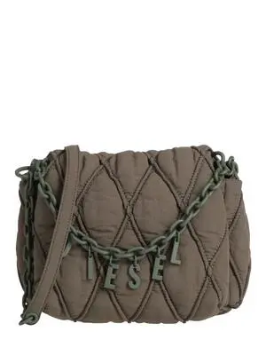 DIESEL® Quilted Flap Bag - Brown