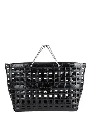 Tory Burch Leather Tote Bag - Black