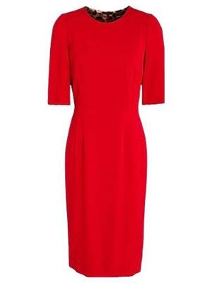 Dolce & Gabbana Sheath Dress - Red