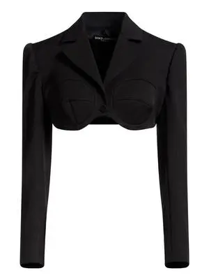 Dolce & Gabbana Cool Wool Single-breasted Blazer - Black