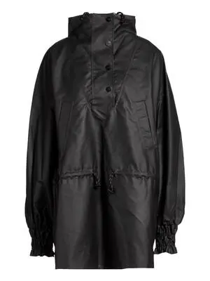 GANNI Synthetic Drawstring Waist Anorak - Black