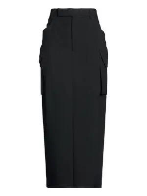 Rick Owens Wool Pencil Skirt - Black