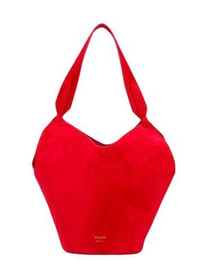 Khaite Mini Lotus Tote Bag - Red