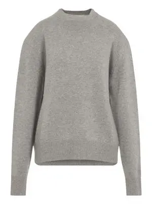 THE FRANKIE SHOP The Frankie Shop Round Neck Wool Sweatshirt