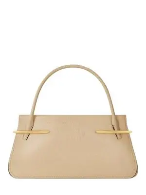 Givenchy Medium Pinch Bag In Leather - Dunes