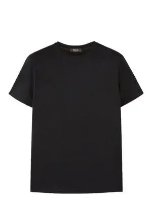 LORO PIANA Newly Cut Wool Short-sleeved T-shirt