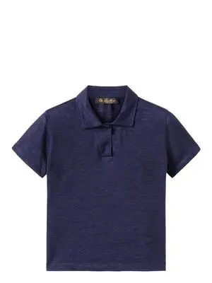 LORO PIANA Loro Piana Coastal Line Short-Sleeved Polo Shirt