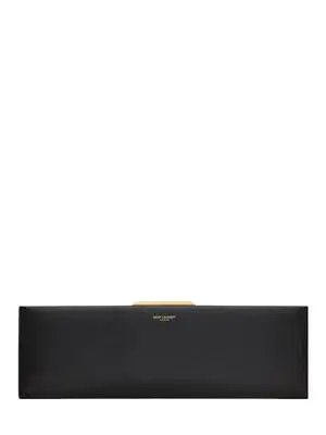 Saint Laurent Large Clutch Bag - Black