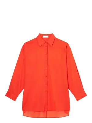 THE FRANKIE SHOP The Frankie Shop Melia Shirt Orange