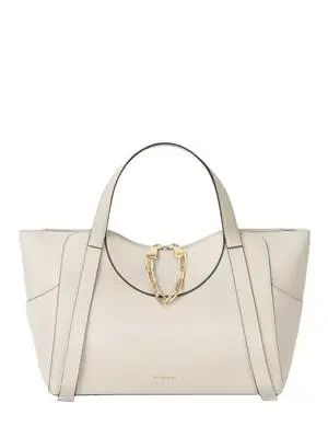 Givenchy Medium The Snatch Bag In Grained Leather - Cream