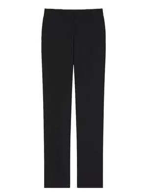Givenchy Skinny Pants In Wool And Mohair - Black