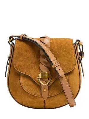 Isabel Marant Étoile Altay Small Suede Crossbody Bag - Brown