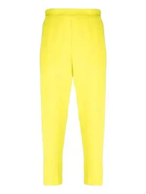 P.a.r.o.s.h High-waisted Cropped Trousers - Yellow