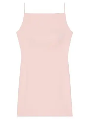 Givenchy Sliced Mini Dress In Crepe Cady - Nude