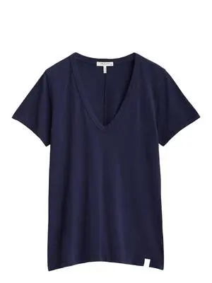 Rag & Bone Rag & Bone The Slub V-Neck T-Shirt Black