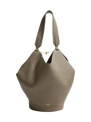 Khaite Logo Shoulder Bag - Green