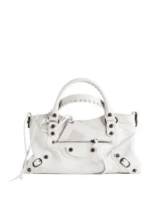 Balenciaga Balenciaga Le City First Handbag White