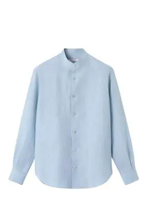 Loro Piana Long Sleeve Shirt - Blue