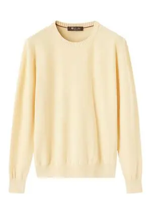 Loro Piana Walkery Crewneck Sweater - Nude