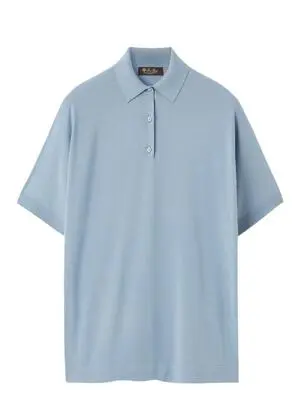 Loro Piana Royal Lightness Short Sleeve Polo - Gu He