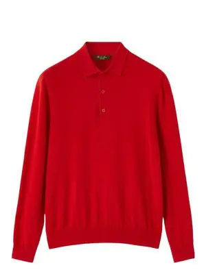 Loro Piana Polo Shirt Red Comet