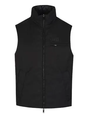 VALENTINO Valentino Zip-Up High Neck Reversible Jacket