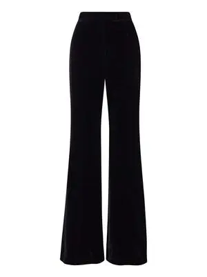 VALENTINO Valentino Flare Leg Velvet Pants