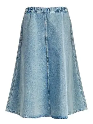 AGOLDE Maria Mcmanus Denim Skirt - Blue