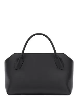 THE ROW Zipper Handbag - Black