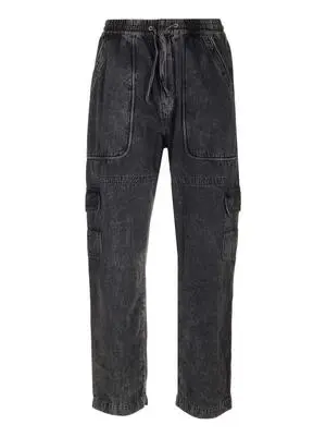 Isabel Marant Étoile Drawstring Track Jeans - Black